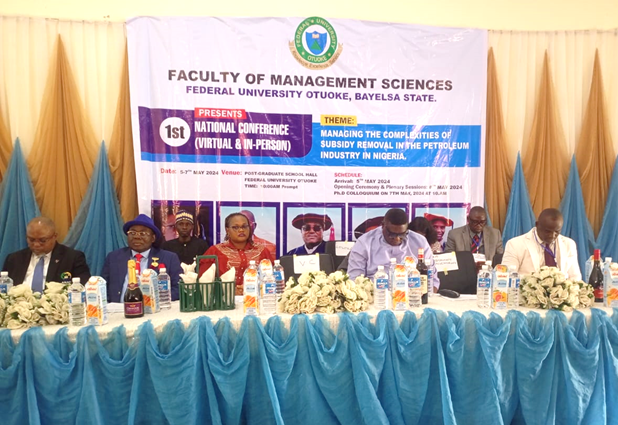 FACULTY OF MANAGEMENT SCIENCES FUO HOSTS FIRST NATIONAL CONFERENCE ...