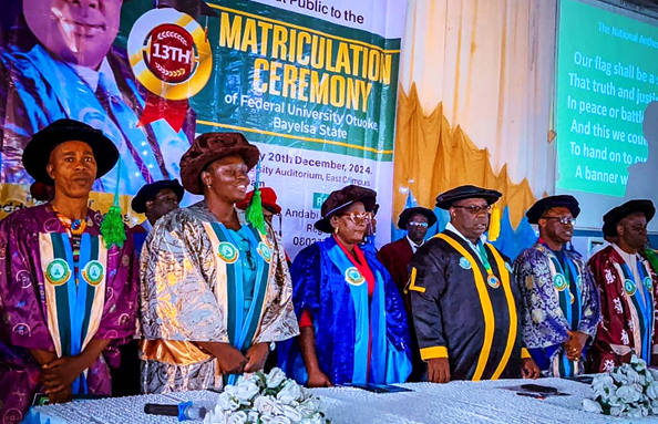 FUO Admits Over 5,000 Students at 13th Matriculation Ceremony – FUOTUOKE